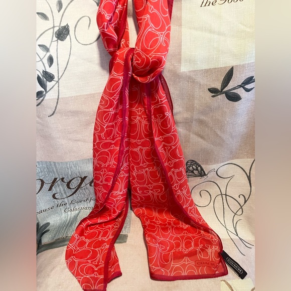 Coach | Accessories | Coach Scarf Beautiful Nwot | Poshmark